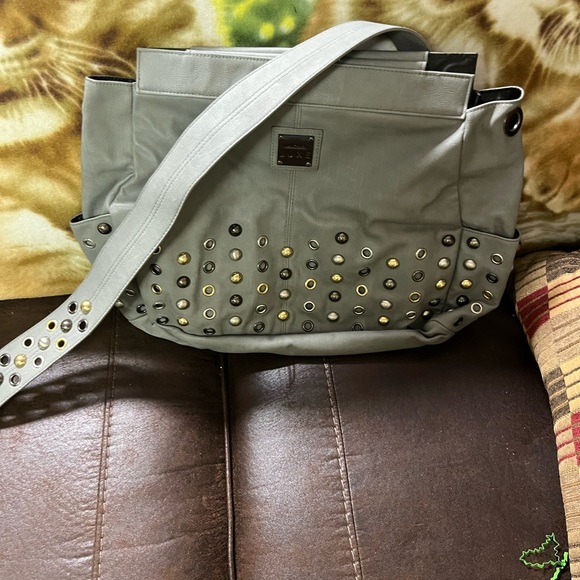 Miche | Bags | Miche Gray Studded Prima Luxe Cover | Poshmark